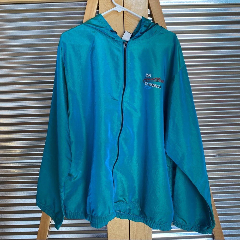 Wise Guy Blue Windbreaker - Gem